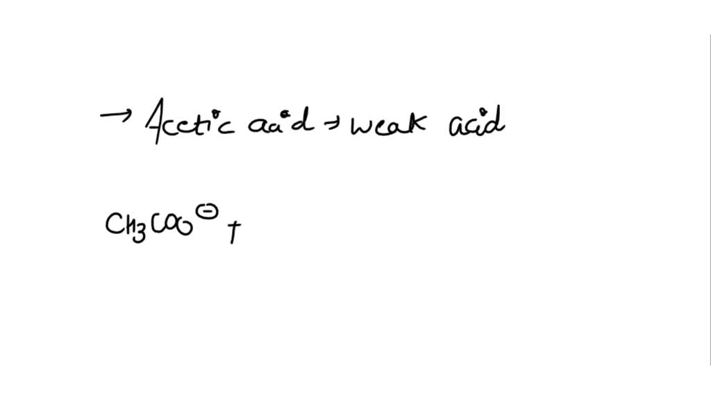 SOLVED: Write equations to show what happens when, to a buffer solution containing equimolar ...