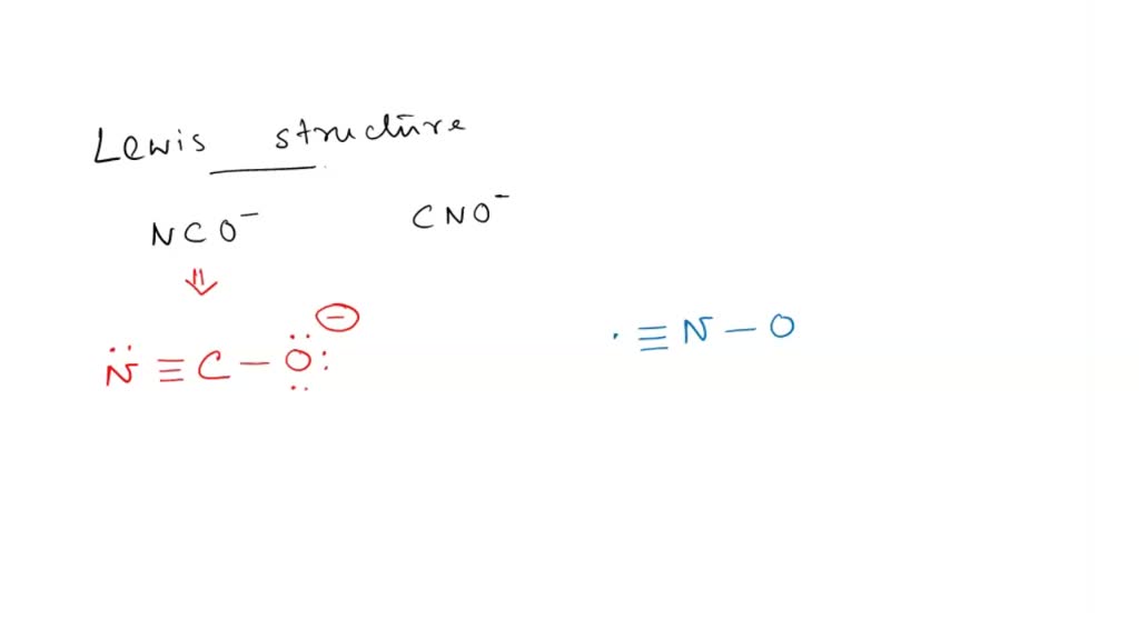 SOLVED: The following ions are best described with resonance structures ...
