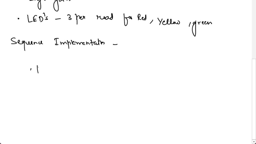 Using Multisim Workbench, design a traffic light controller to control the lighting sequence of ...