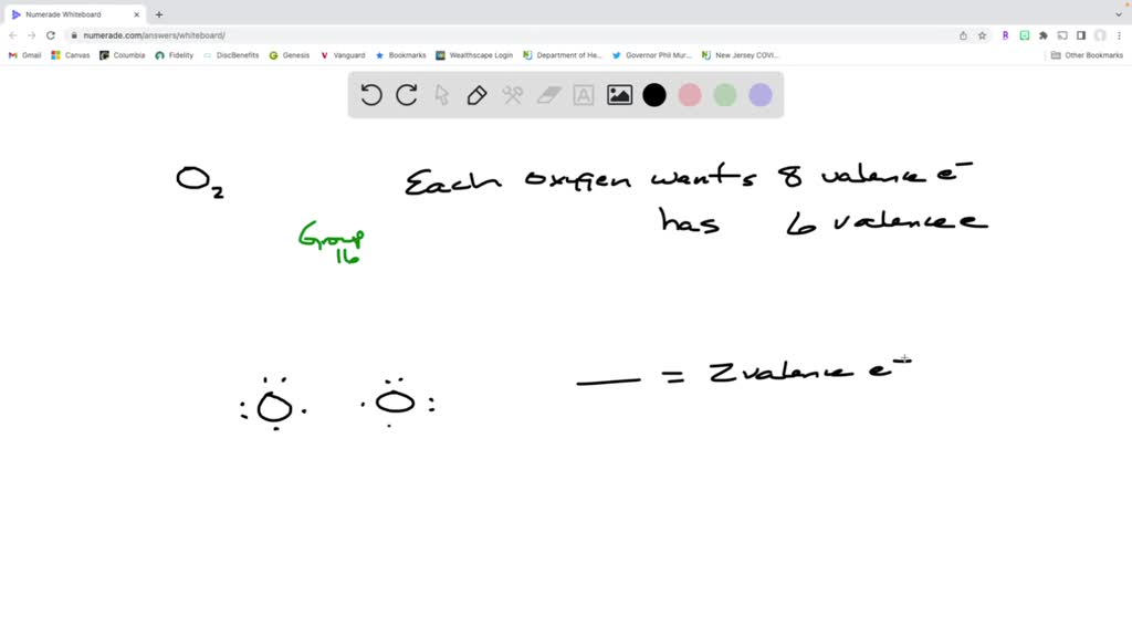SOLVED: Write the lewis structure for each molecule O2