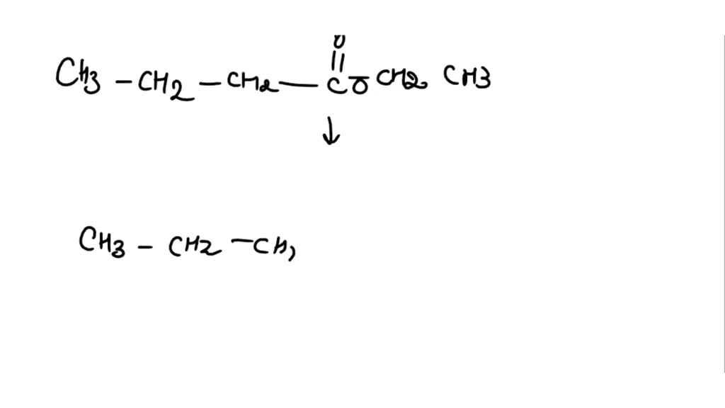 Solved Draw The Product Of Ethyl Butanoate With Dibal H Followed By Acid
