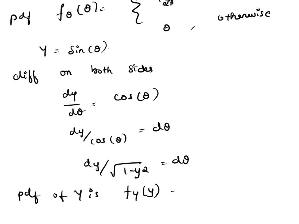 Solved Suppose Î¸ Is A Random Variable Uniformly Distributed Over The Interval 0 2Ï€ A