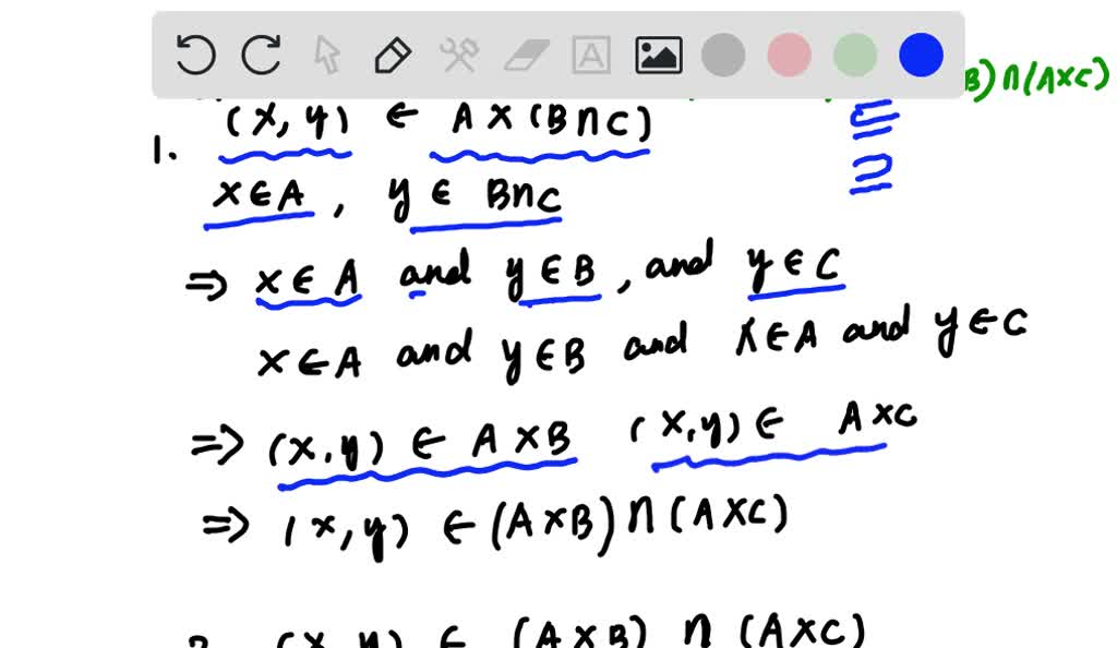 SOLVED: 'IL Given Ax B * C. Prove that AB = AC'