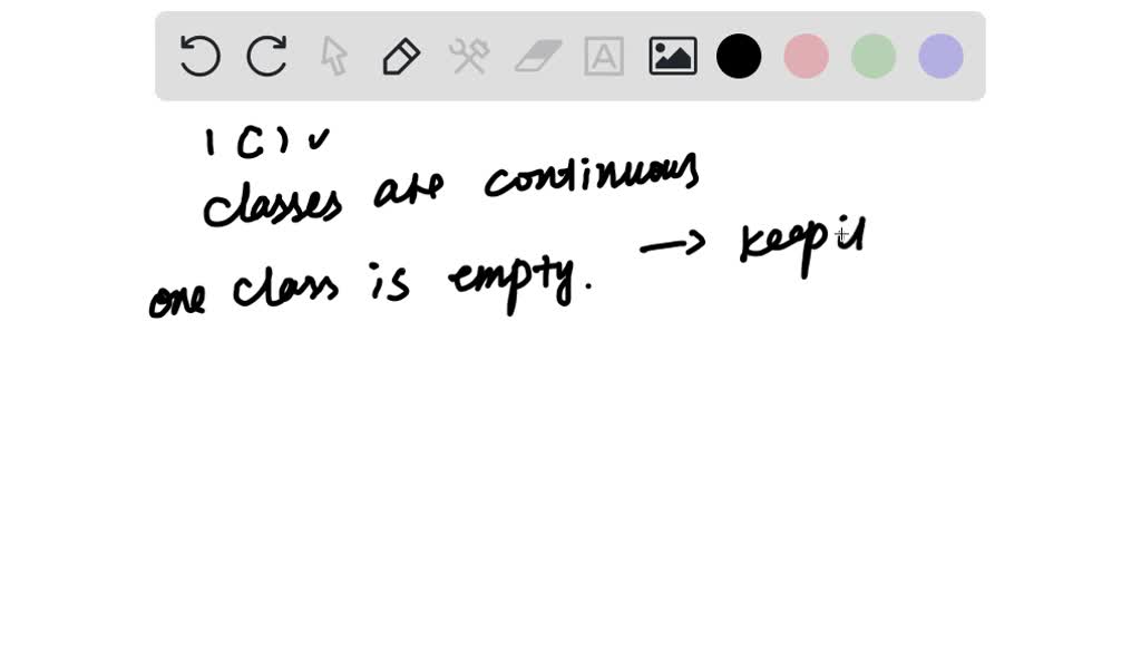 SOLVED: Which of the following is not a rule for constructing a frequency distribution using ...
