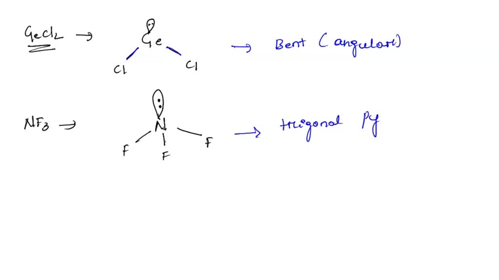 SOLVED: Use the electron-pair repulsion model to predict the geometry ...