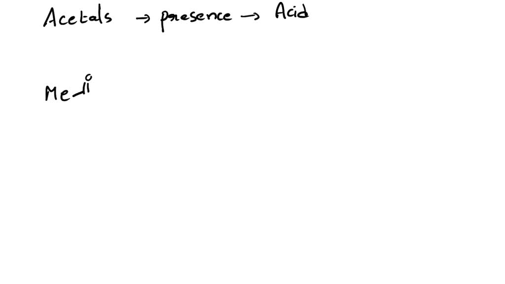 SOLVED: The formation of a hemiacetal from an aldehyde or ketone and ...