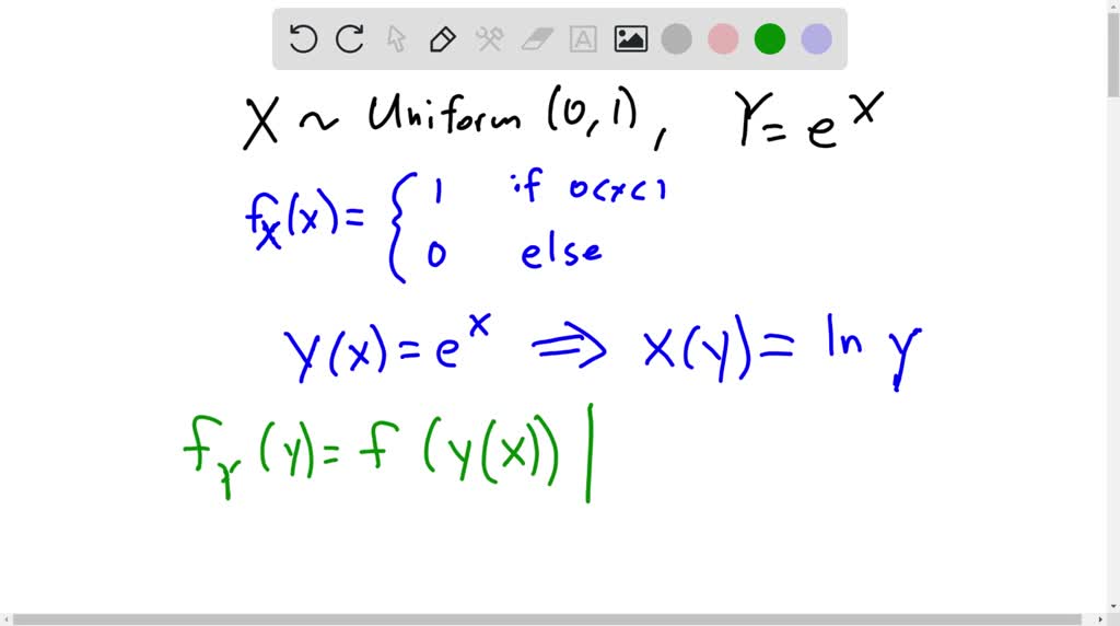 SOLVED: If X is uniformly distributed over (0,1), find the density ...