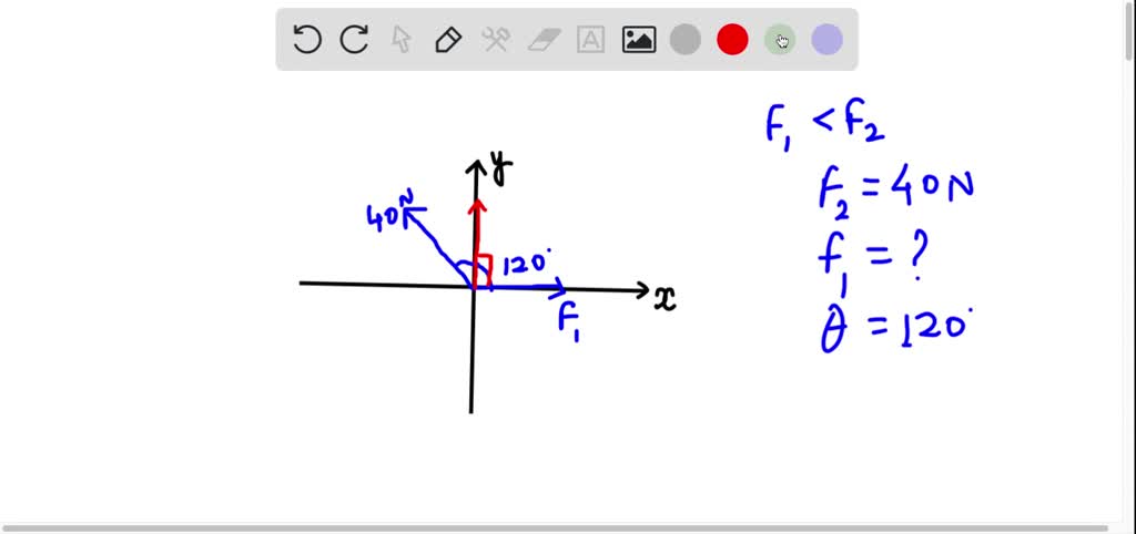 SOLVED: Calculate the Smaller Force if the Bigger Force is 40N and the ...