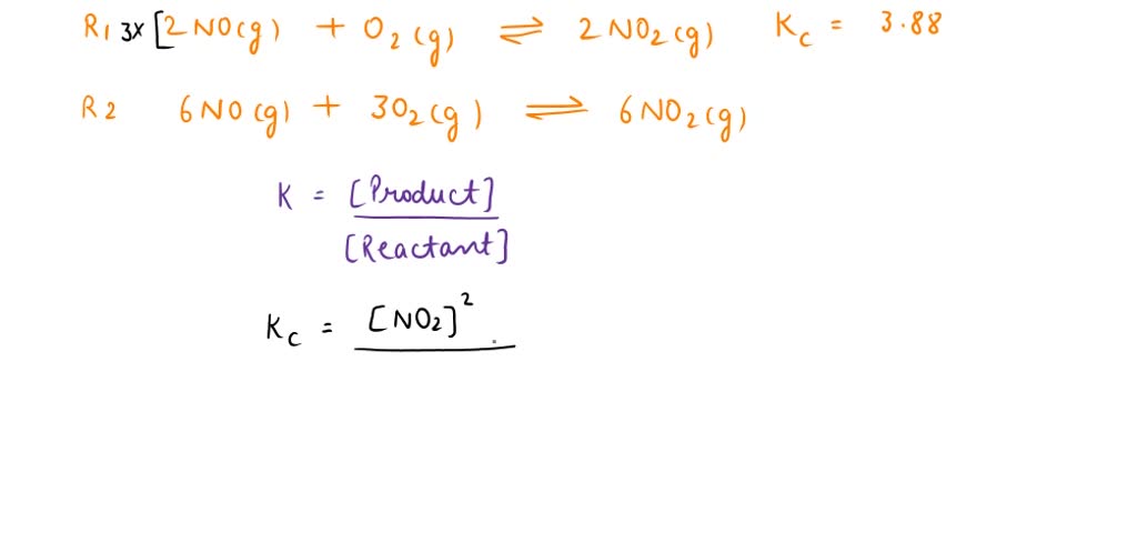 SOLVED: Given the chemical reaction (R1) below, calculate the numerical value of the equilibrium ...