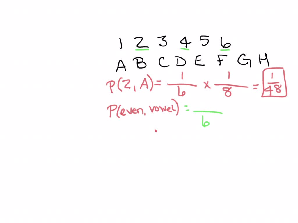 SOLVED: Wednesday Learning Task Find the probability of each outcome: 1. Rolling an odd number ...