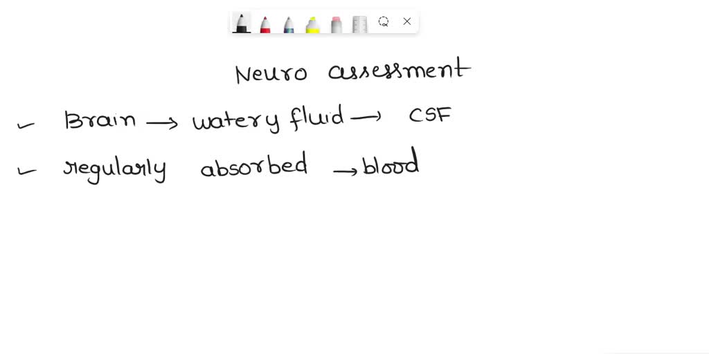 SOLVED: The doctor also does another neuro assessment. "Oh no! He has a ...