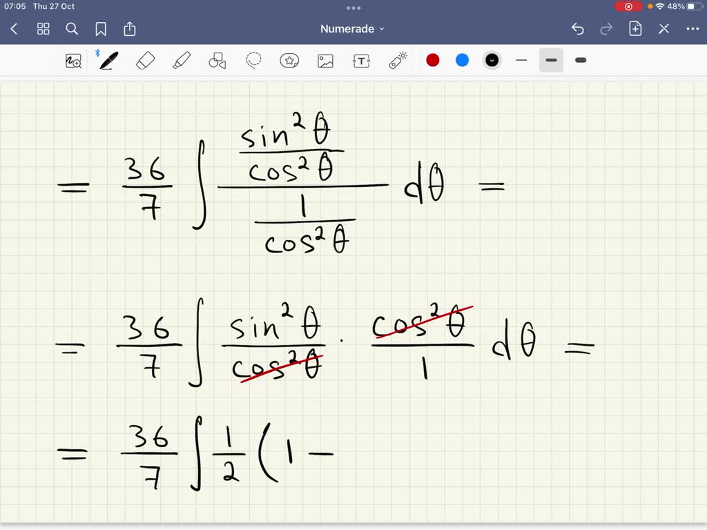 SOLVED: Evaluate the following integral using trigonometric substitution: âˆ«(136x^2 + 49) dx, x > 8
