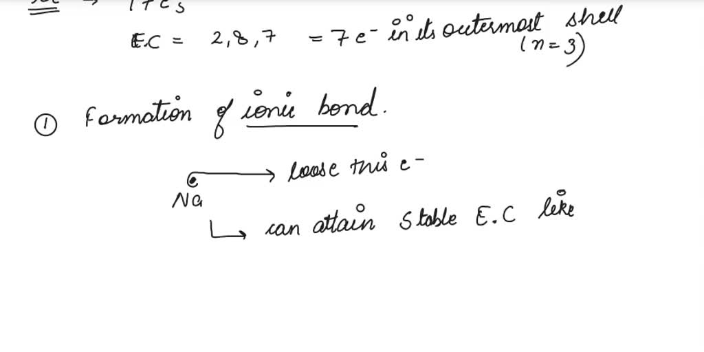 SOLVED: 1) Demonstrate using the Bohr model how chemical bonds and ...