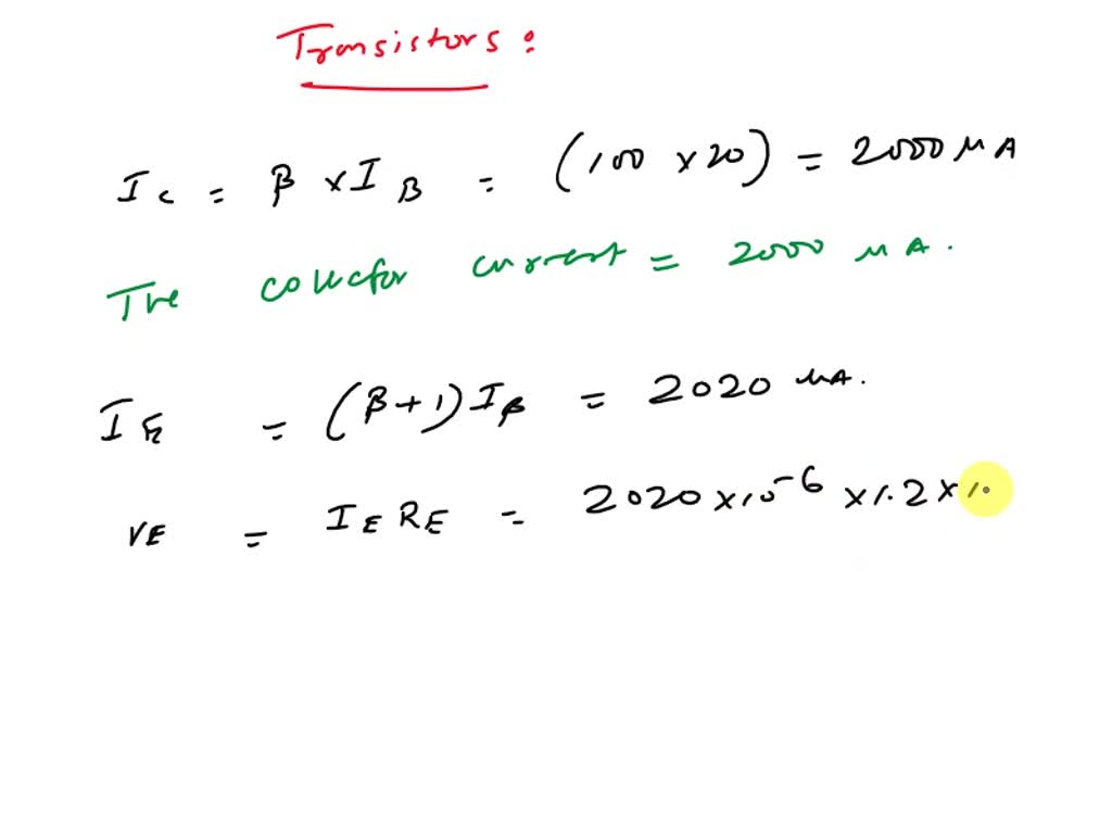 SOLVED: Problem 217 (points): Bias Calculation In the given circuit, you can determine the ...