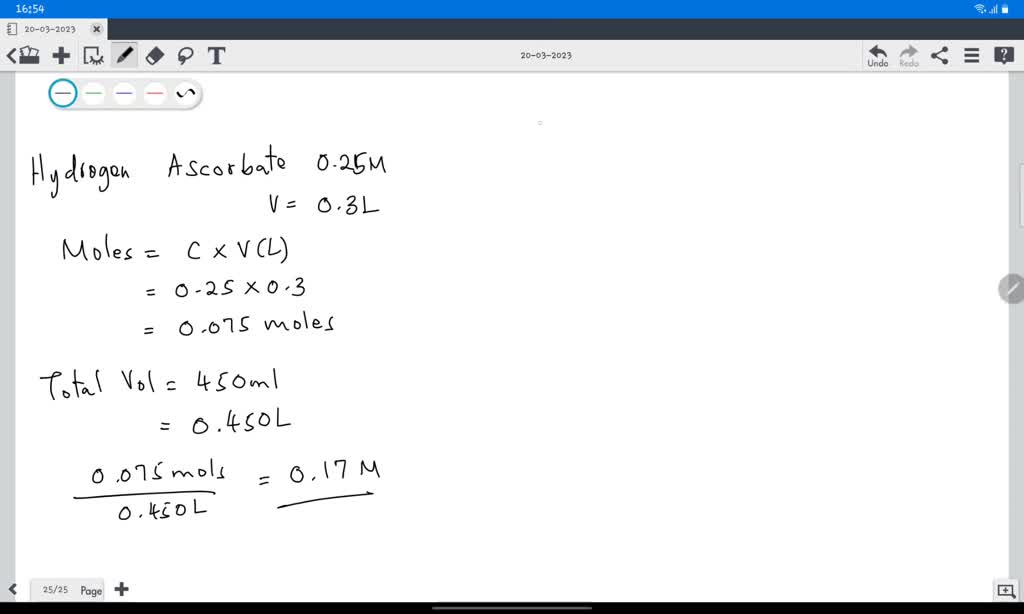 SOLVED: Biochem Question #10 Calculate the pH of a solution prepared by mixing 300 mL of a 0.25 ...