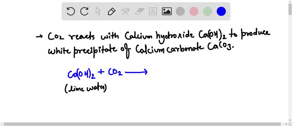 SOLVED: solution of substance ‘X' is used for testing co2 write ...