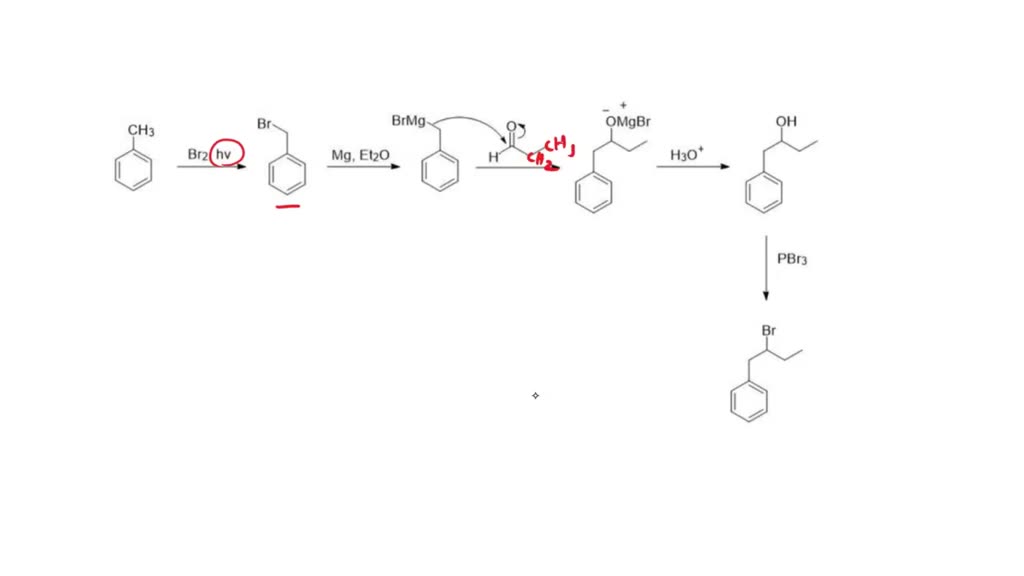 SOLVED: Provide a clear mechanism to explain the formation of the ...