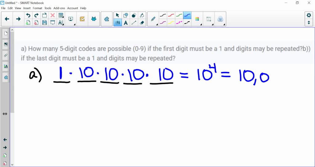 SOLVED: Using the digits 2 chrough 9 hnd che number of different 5-digit numbers such chac ...