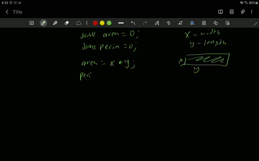 Solved Write Rectangle Class To Represent A Rectangle The Class Containsa Two Double Data 