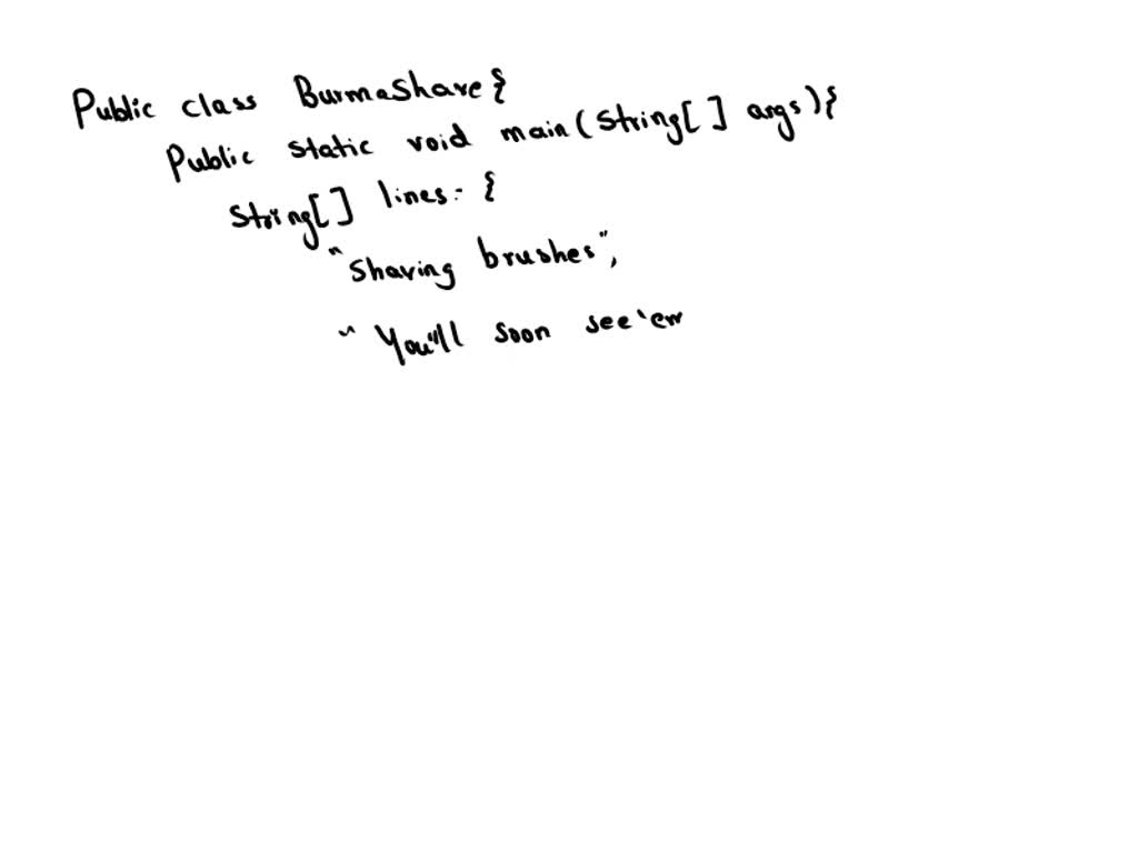 SOLVED: /** A program to print three lines of a Robert Frost poem ...