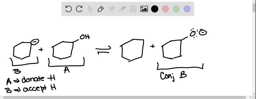 SOLVED: Without using pKa table; predict the position of equilibrium for the following reaction ...