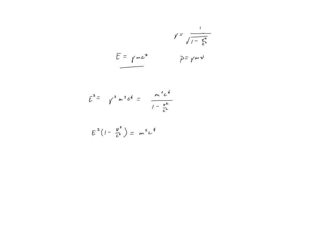Clearly prove that the relativistic linear momentum p of a particle is ...