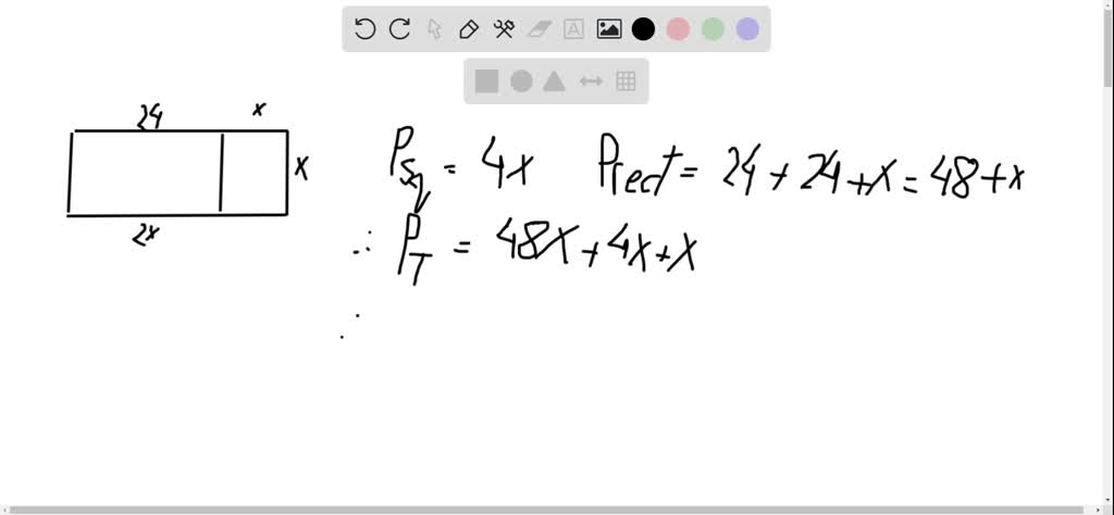 SOLVED: Solve each problem. If a gardener fences in the total ...