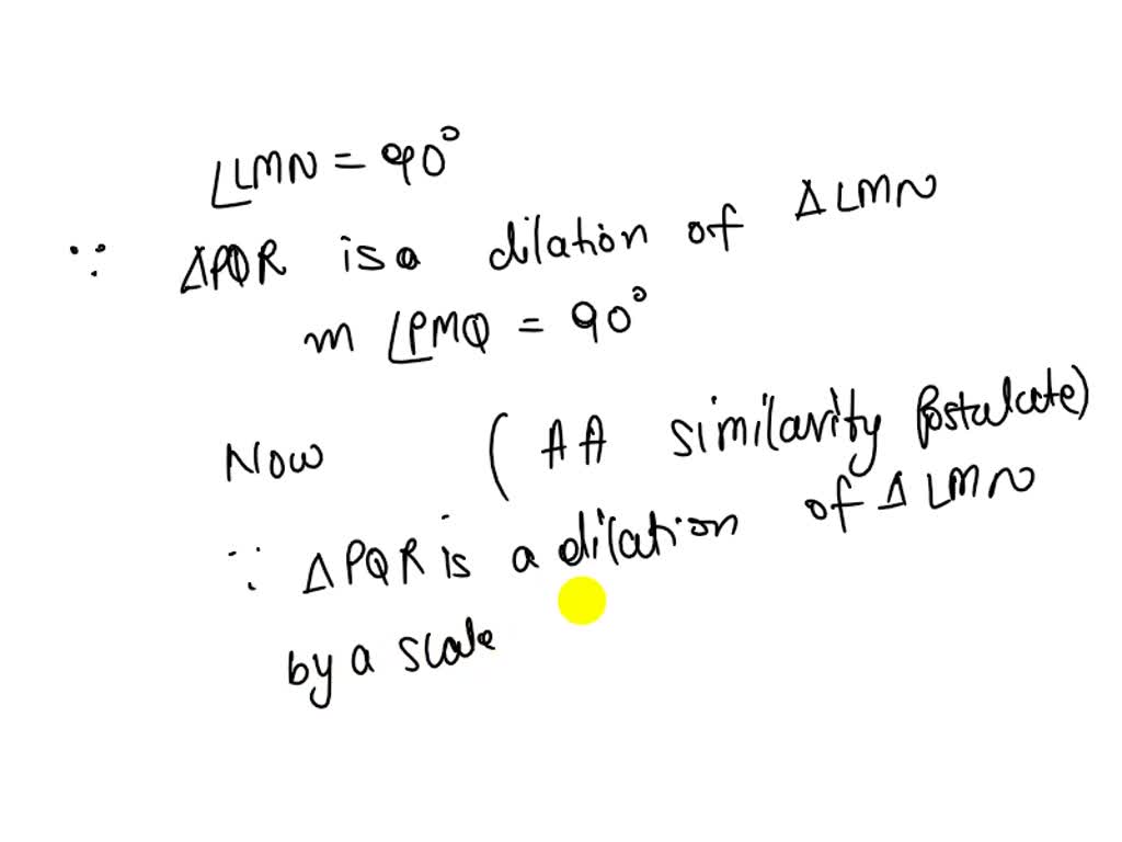 SOLVED: Shaun drew Î”LMN, in which mâˆ LMN = 90Â°. He then drew Î”PQR ...