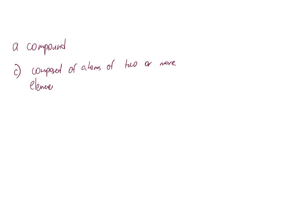 SOLVED: Which of the following statements correctly describes a ...