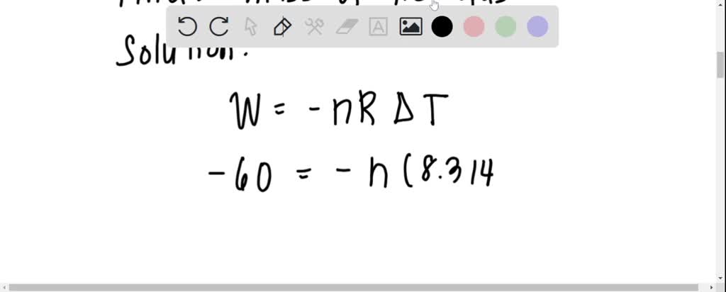 A sample of helium behaves as an ideal gas as it is heated at constant ...