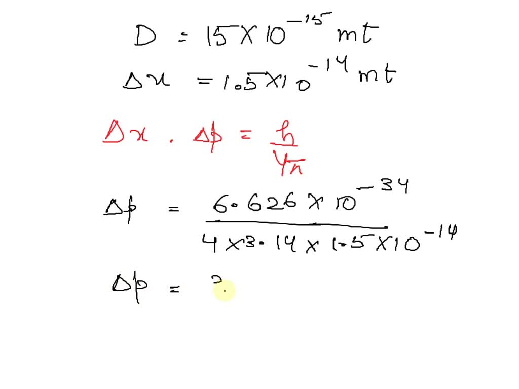 SOLVED: Using uncertainty principle calculate the binding energy of the electron?