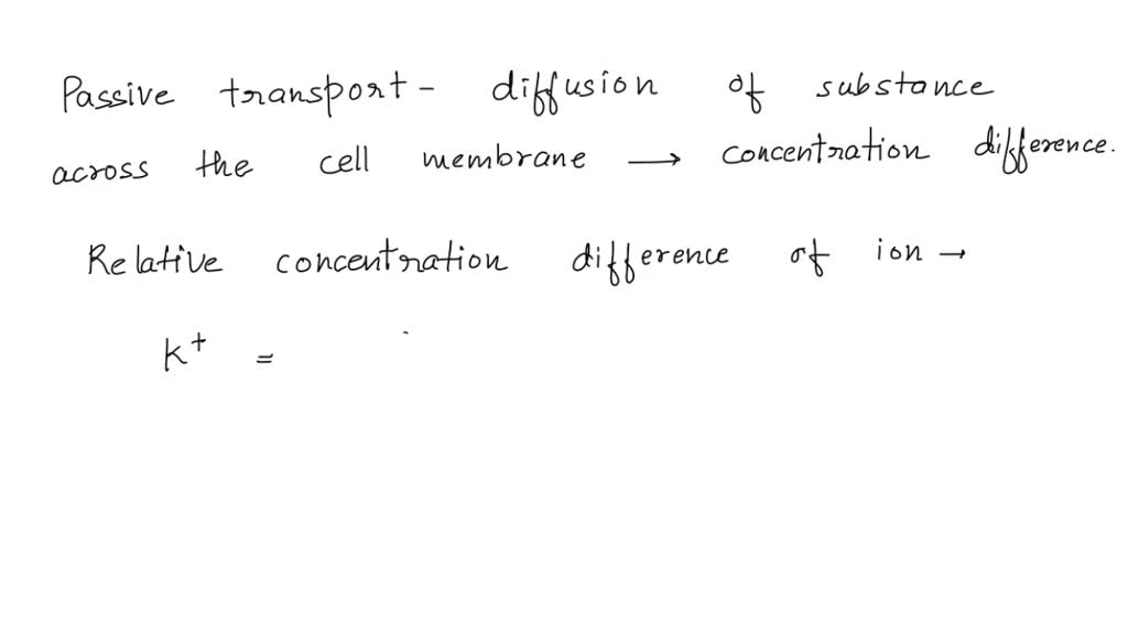 SOLVED: The intracellular concentrations of the free ions in the ...