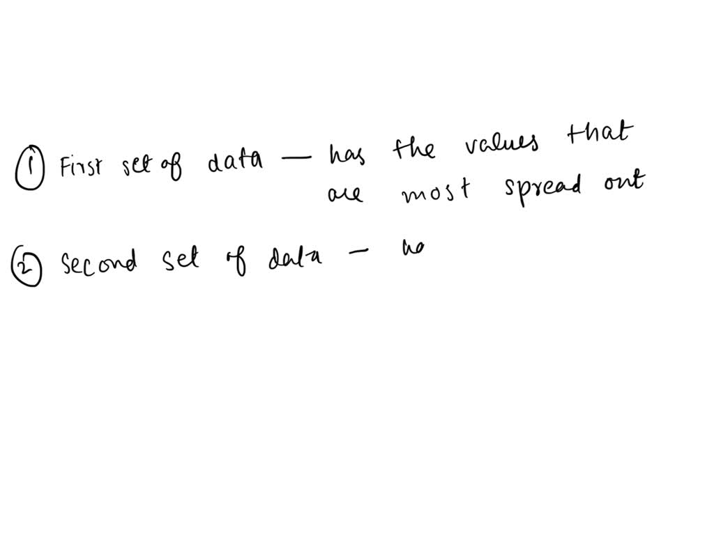 SOLVED: Texts: 1.3pes Below are histograms of three different variables. Rank the sizes of the ...