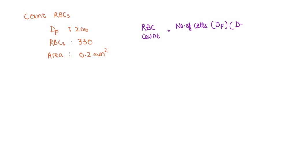 SOLVED: 50. AA manual platelet count was performed on a Neubauer ...