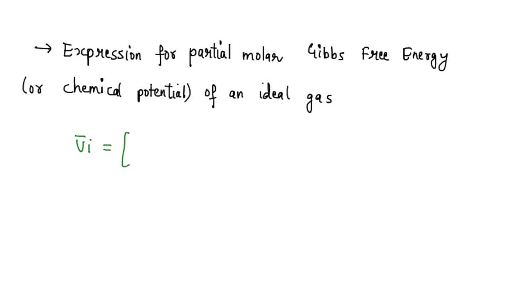 SOLVED: for a two component system (comp1 and comp2) the gibbs energy ...
