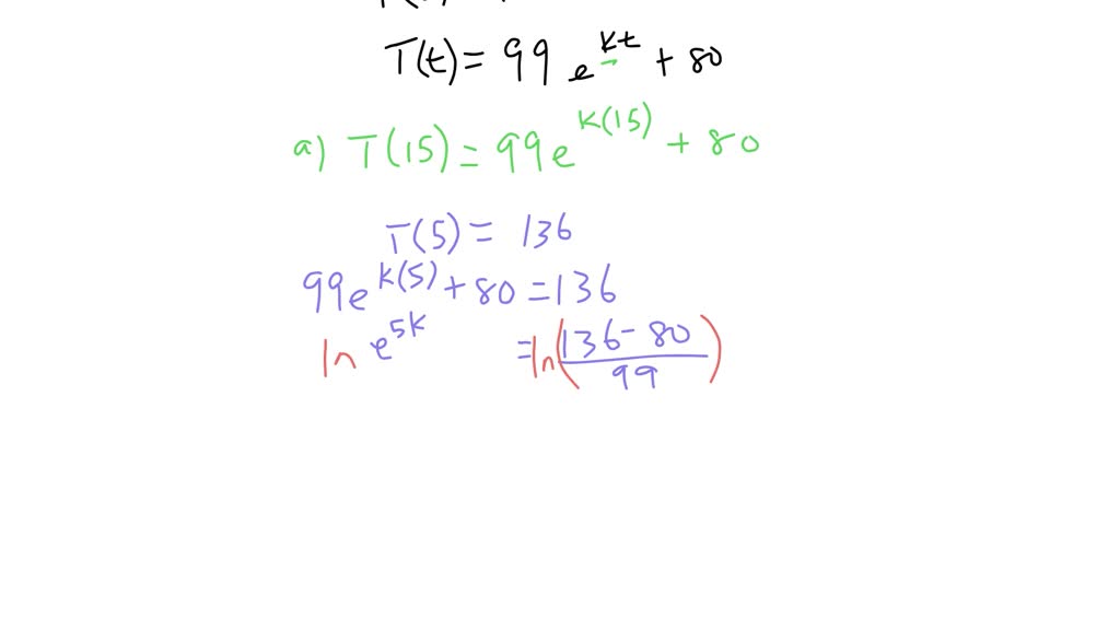 SOLVED: A cup of coffee at 179 degrees is poured into a mug and left in ...