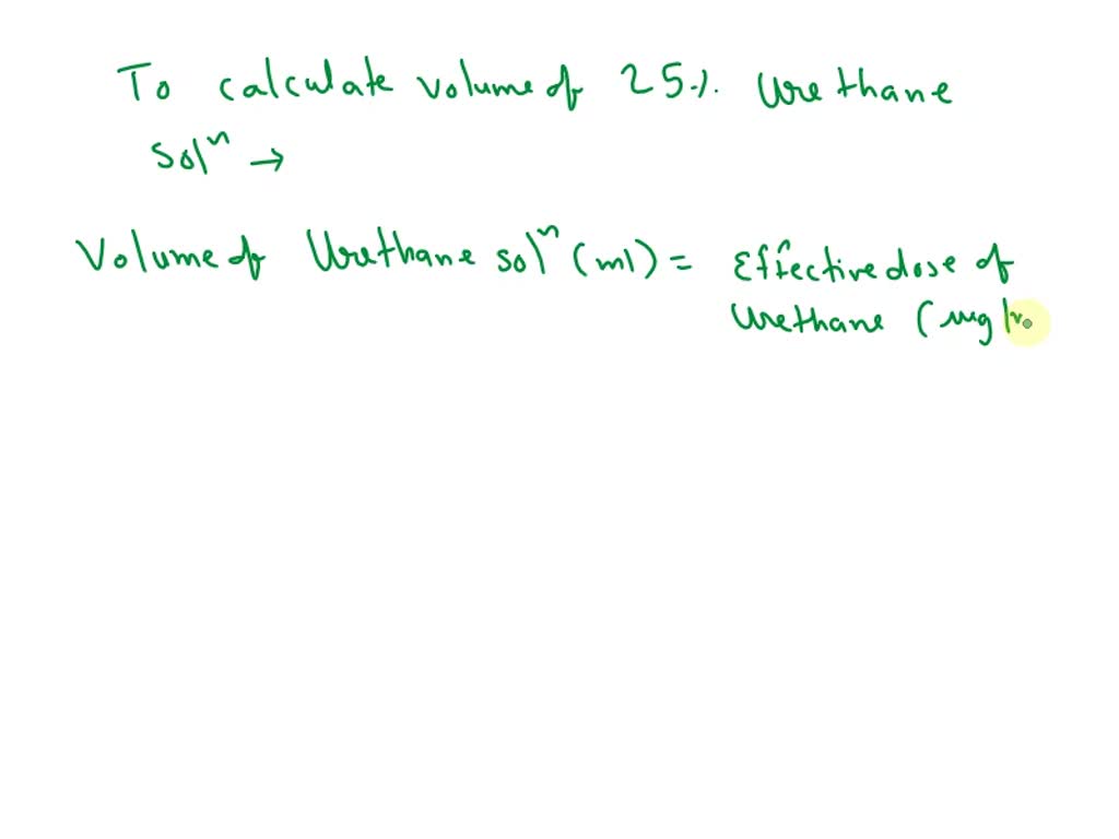 SOLVED: A typical rabbit has a blood volume of 0.5 liters. If the ...
