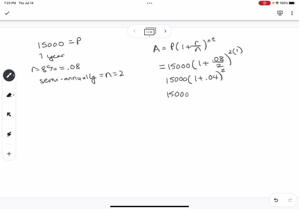 SOLVED: Calculate the interest earned and the amount due, if a sum of ...