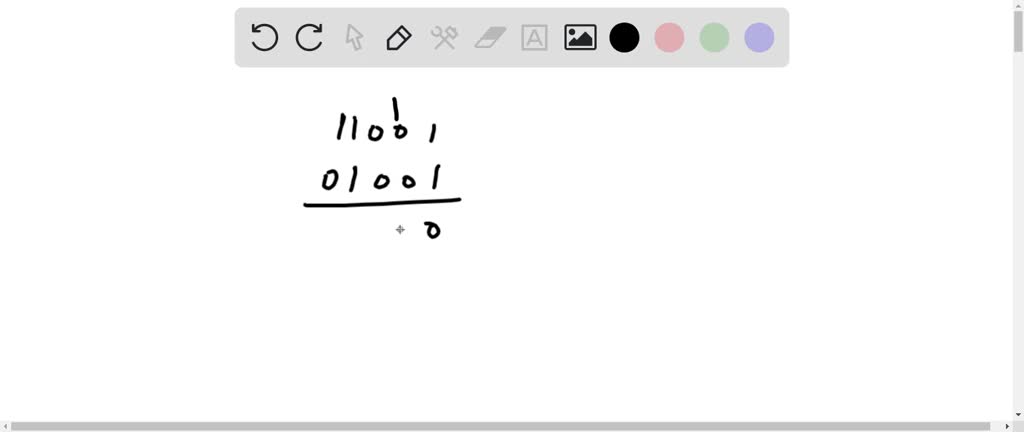 SOLVED: What's the result of adding the following two numbers in 2's ... SOLVED: What's the result of adding the following two numbers in 2's ...