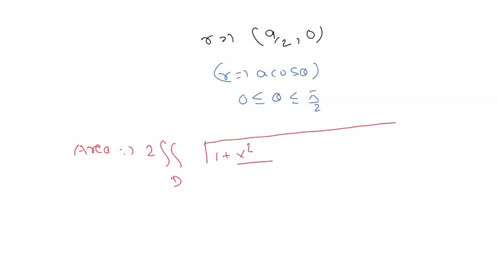 Find the area of the part of the sphere x2 + y2 + z2 = a2 that lies ...