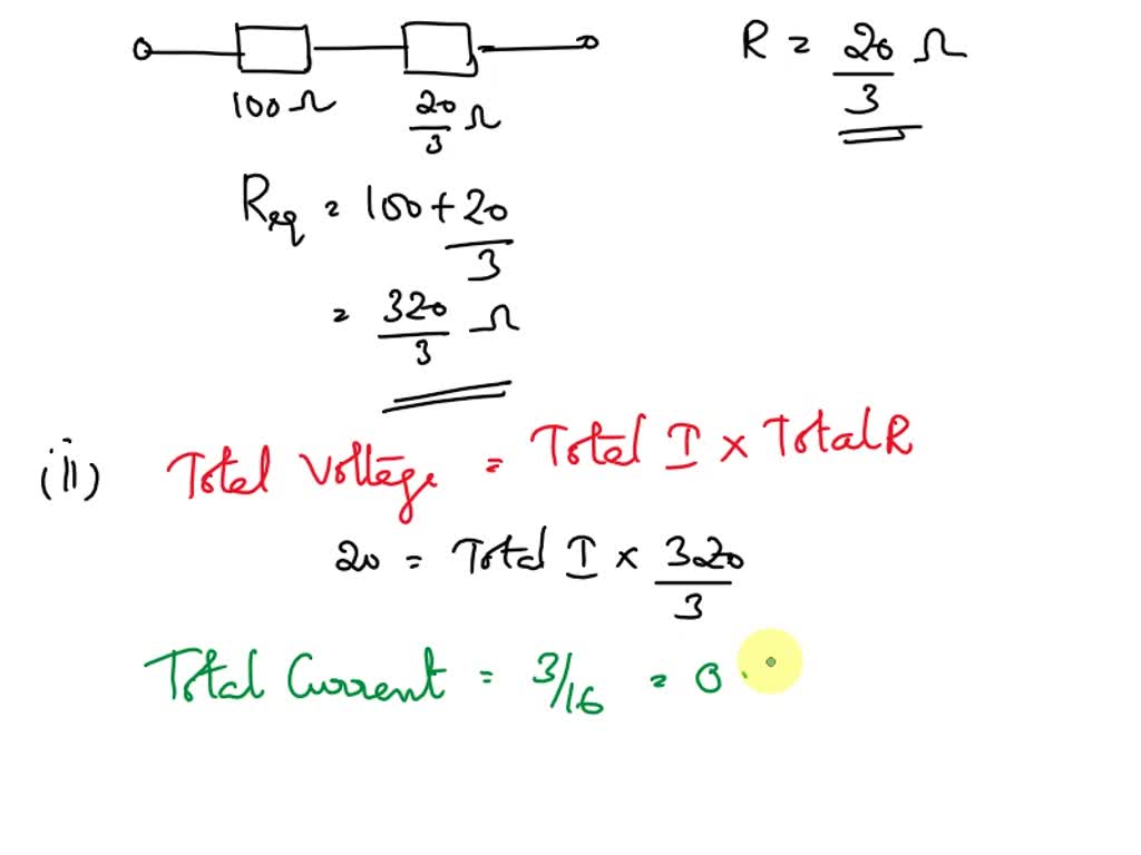 SOLVED: Useful notes: Q4. Equivalent resistance Ohm's Law V = IR (i ...