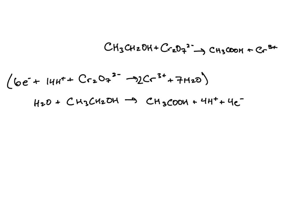 SOLVED: Use the half-reaction method to balance the equation for the ...