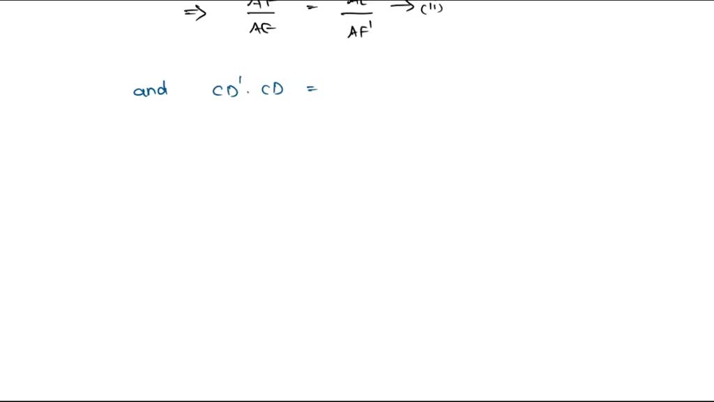 SOLVED: '(a) Prove the Power of point theorem: Two intersecting lines ...