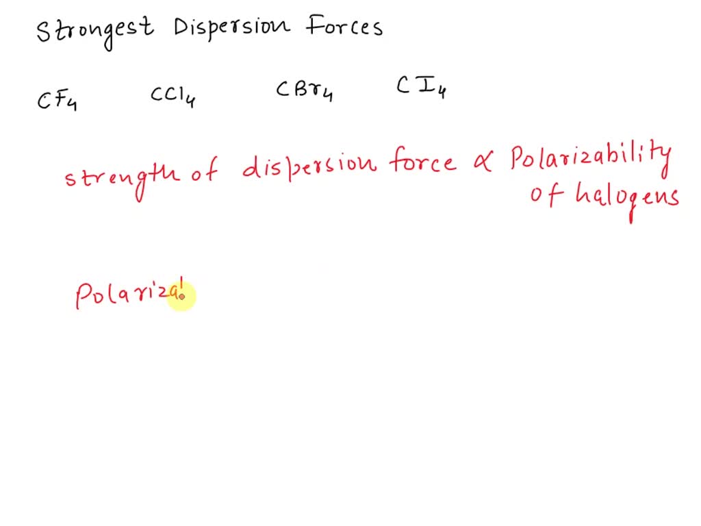 Intermolecular Forces Examples
