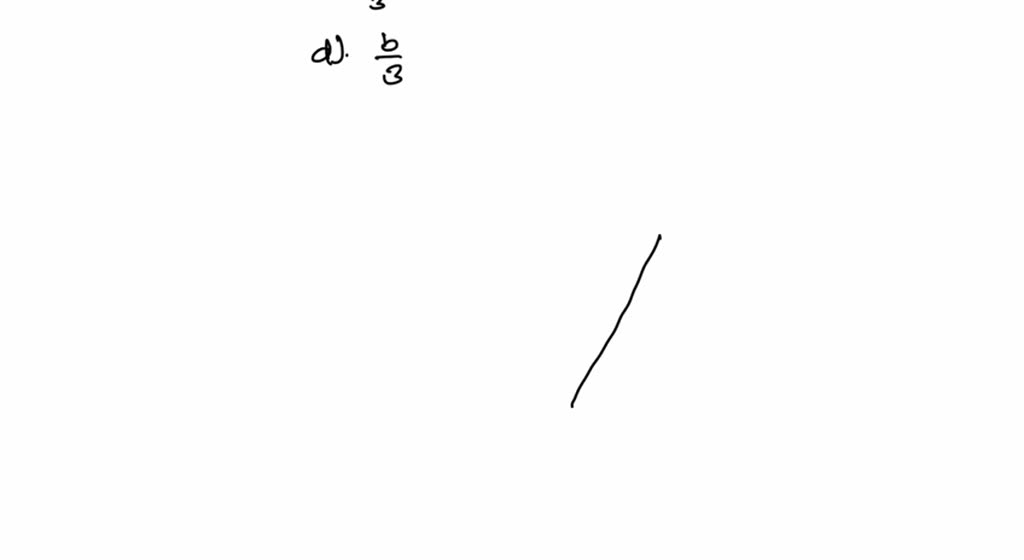 SOLVED: The distance of the centroid of an isosceles triangle of base b ...
