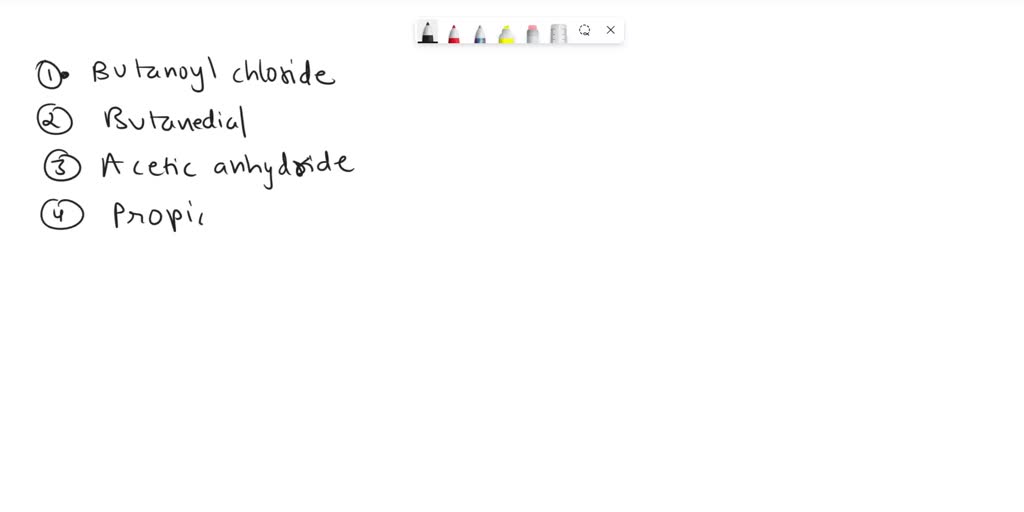 SOLVED: Rank the carbonyl-containing compounds in order of reactivity ...