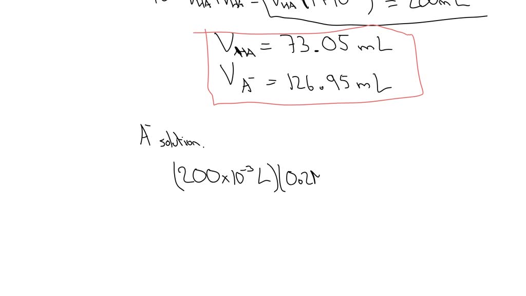 SOLVED: Preparation of Buffer Solutions and Use of the pH Meter Prepare the following solutions ...