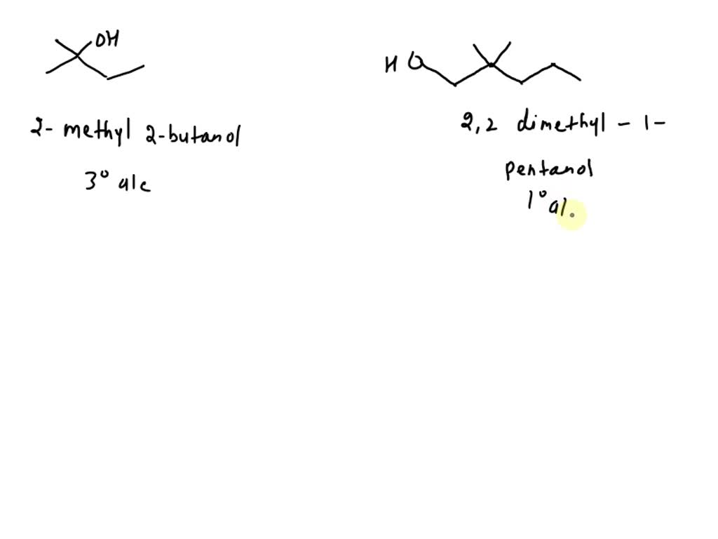 SOLVED: Draw the chemical structures and suggest a suitable ...