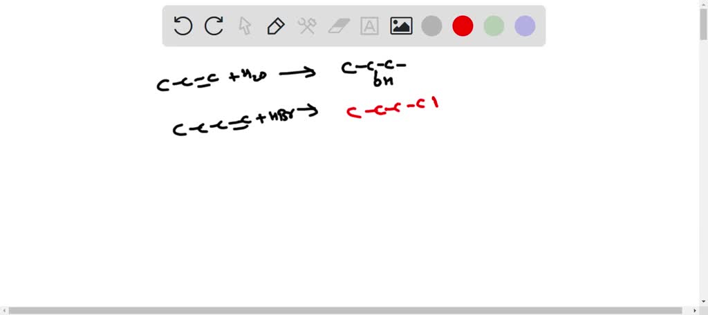 Write the complete chemical equations with condensed structures for ...