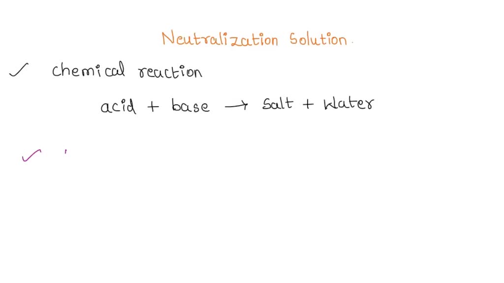 SOLVED: What is neutralisation .What is its importance in our daily life?